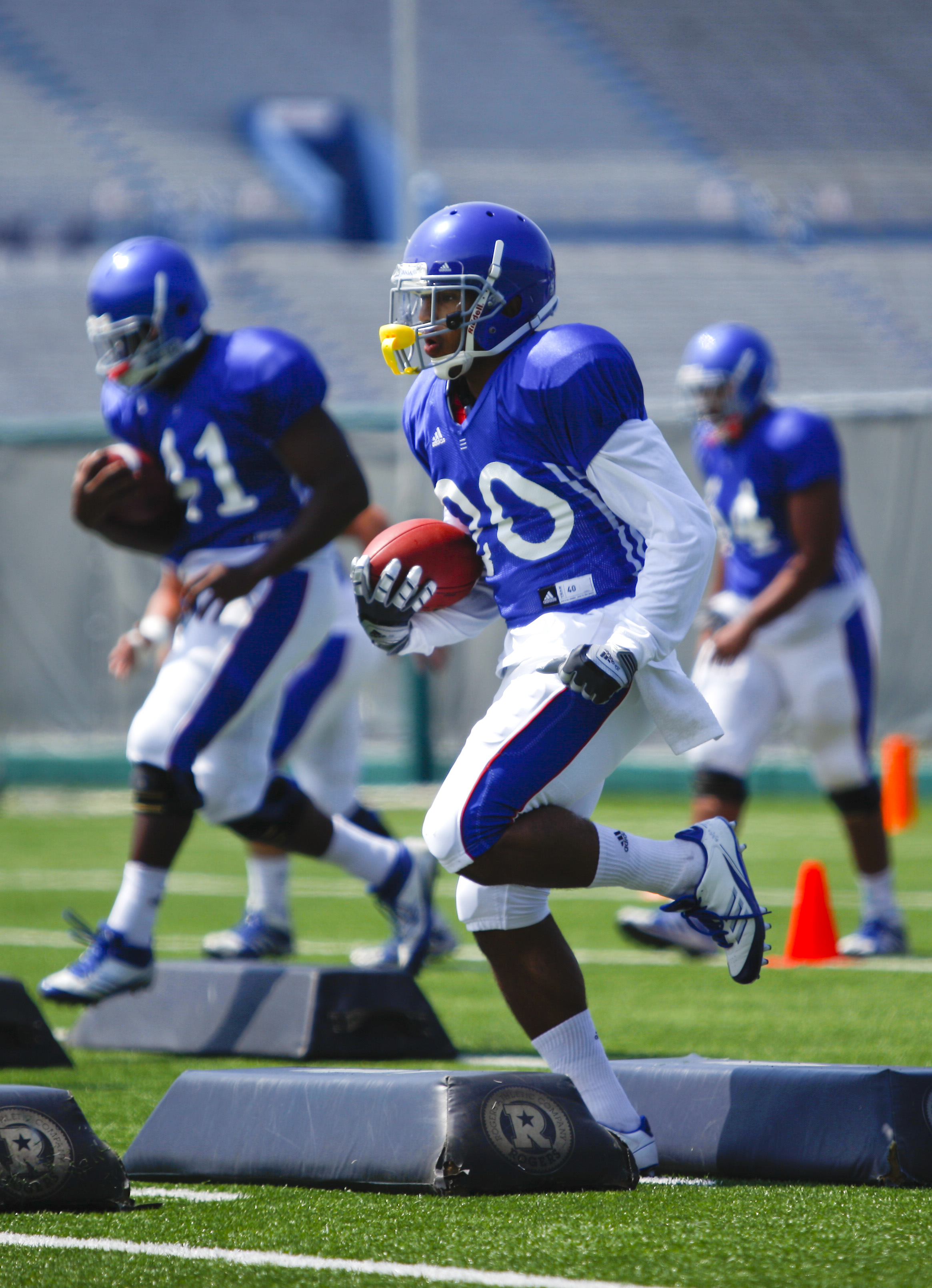 Photo gallery: KU Football Practice, Aug. 14, 2012 | News, Sports, Jobs ...